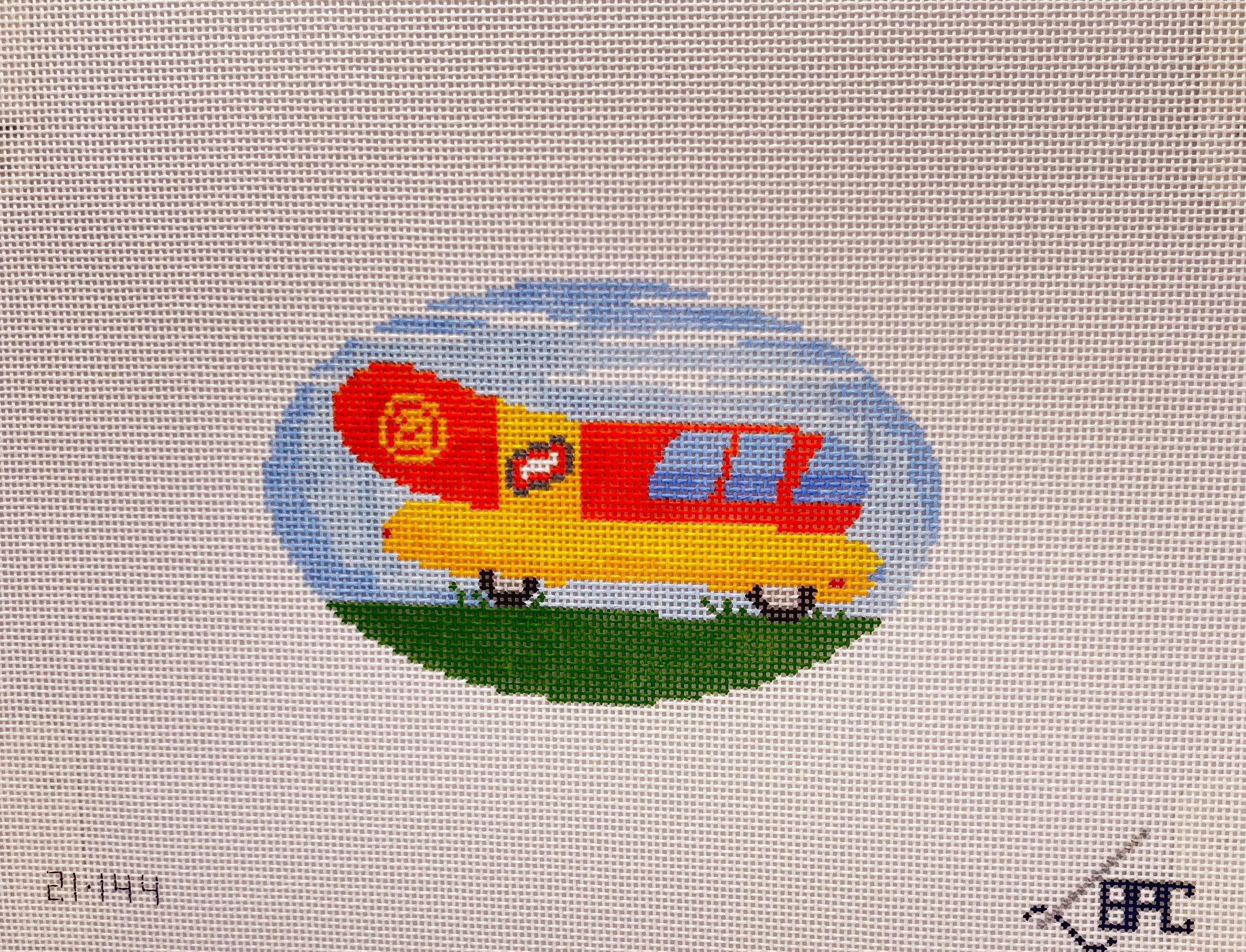 21-144 Weinermobile – Blueberry Point Needlepoint
