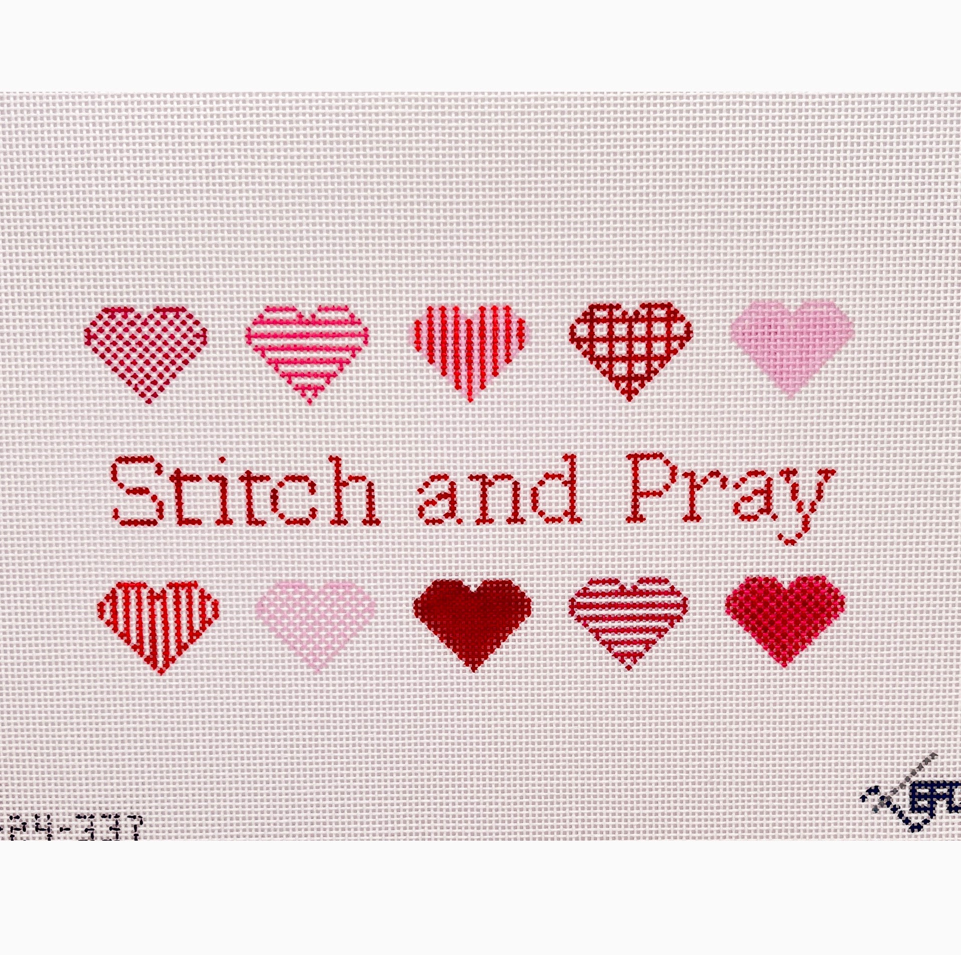 24-337 Stitch & Pray – Blueberry Point Needlepoint