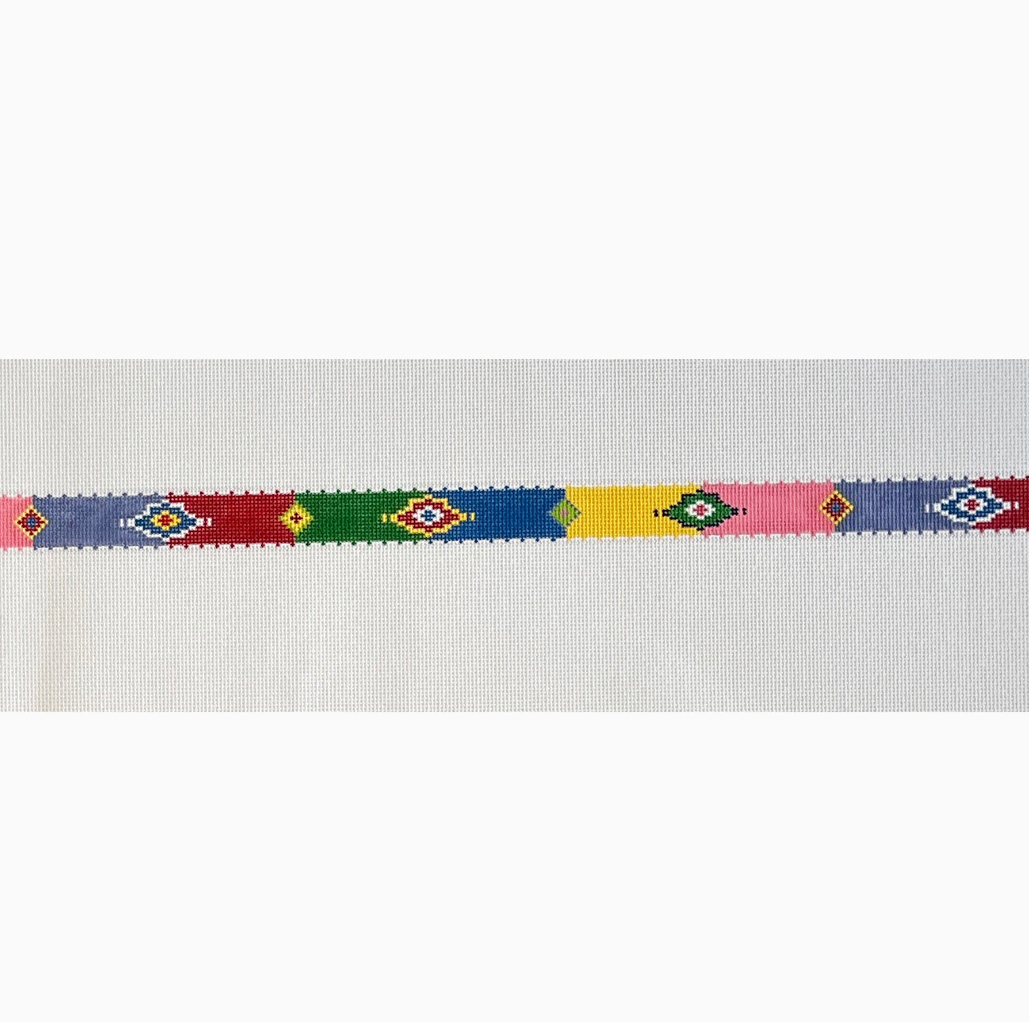 23-265 Multi-belt /purse strap – Blueberry Point Needlepoint